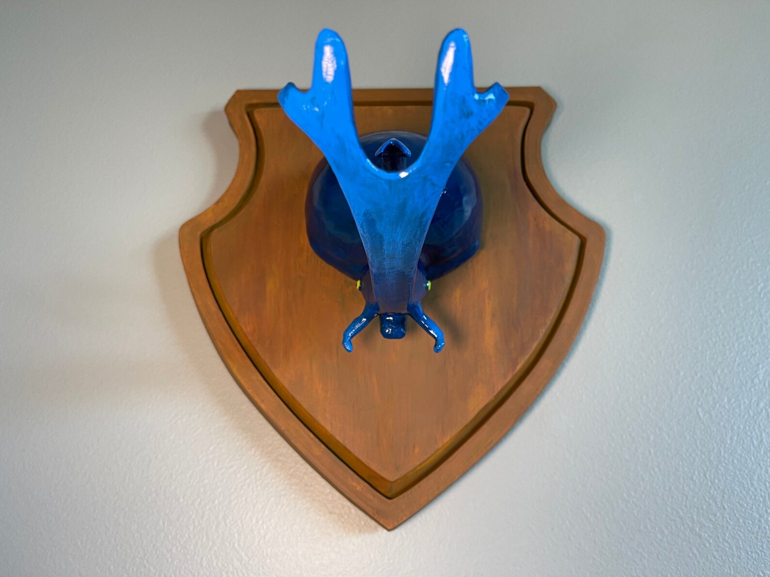 Rhino Beetle Head Mount - 3D Printed Taxidermy - Etsy