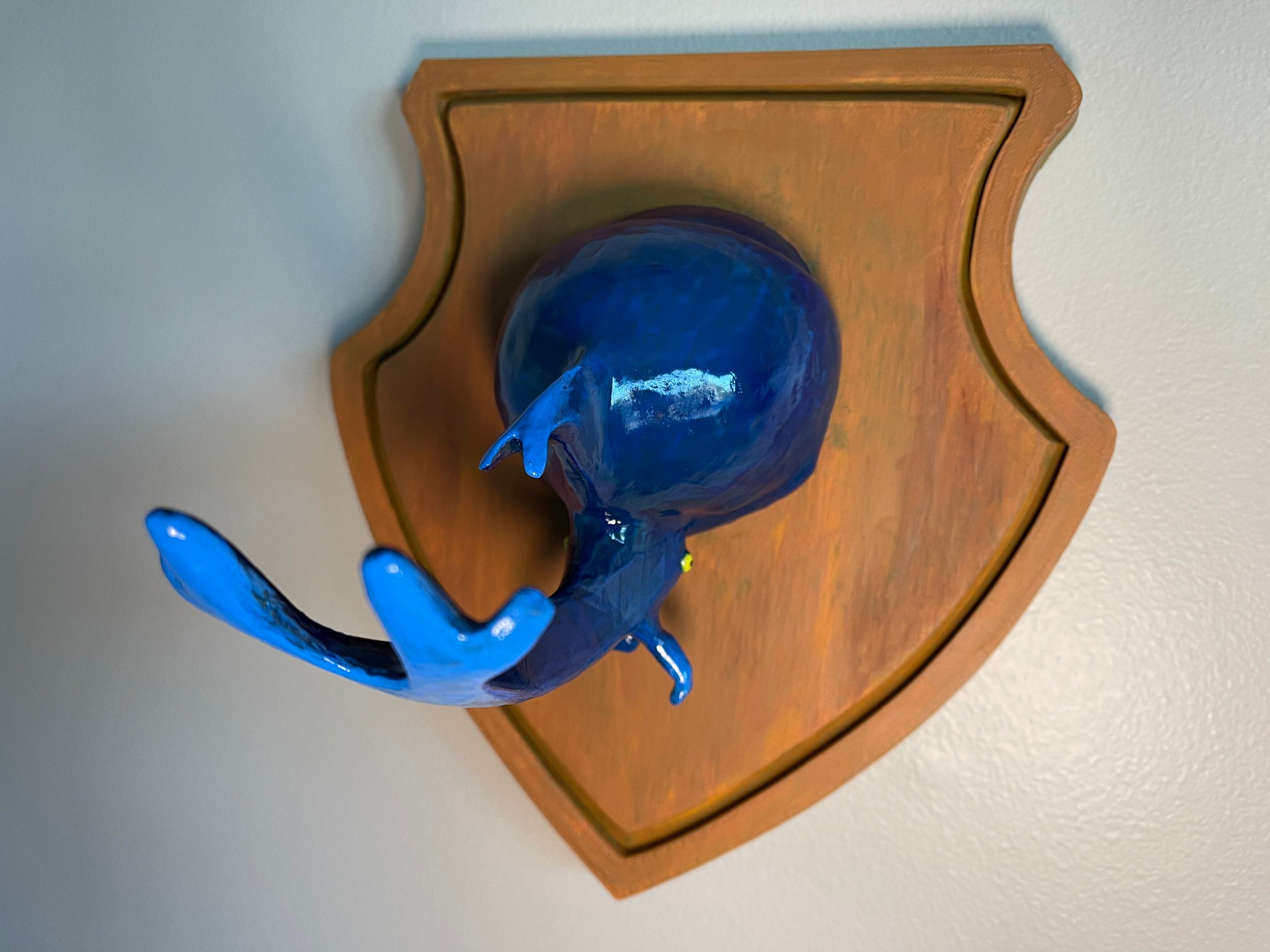 Rhino Beetle Head Mount - 3D Printed Taxidermy - Etsy