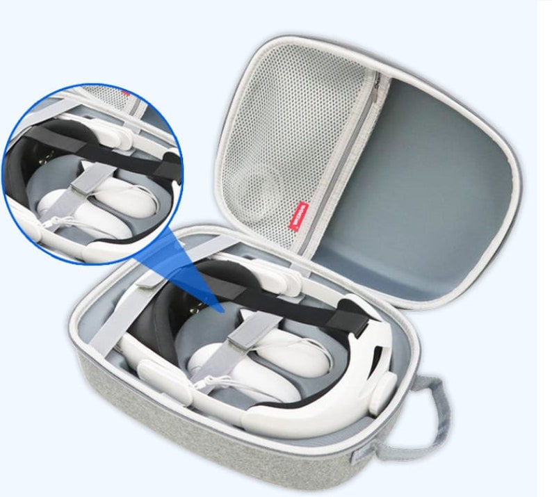 Hard Carrying Case Compatible With Meta Quest 3 Accessories, Suitable ...