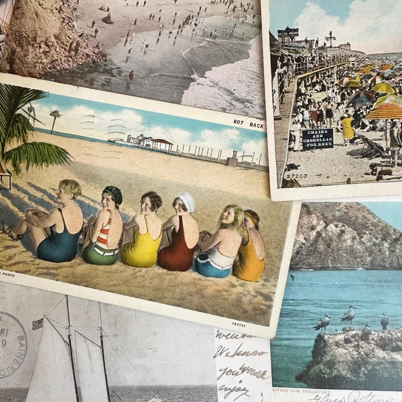 Beach Postcard - Etsy
