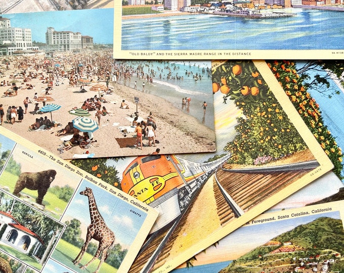 CALIFORNIA Postcard Set of 20 Postcards. CA Post Card Variety Pack ...