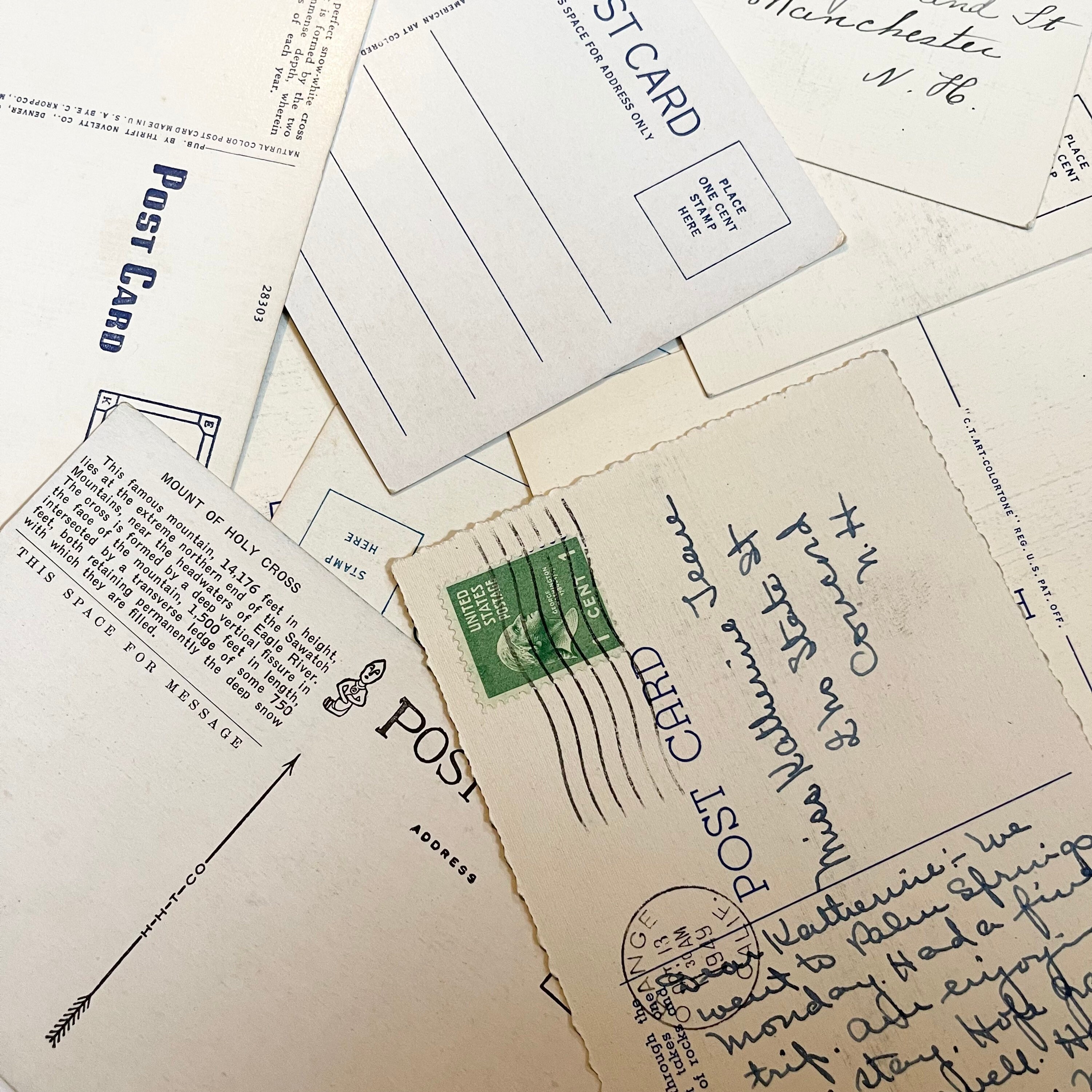 Vintage National Park Postcard Sets, Unposted or Posted Packs - Etsy