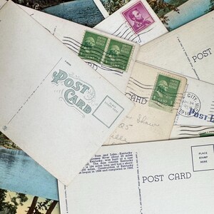 Vintage Lake Postcard Sets: Scenic Water Views - Etsy