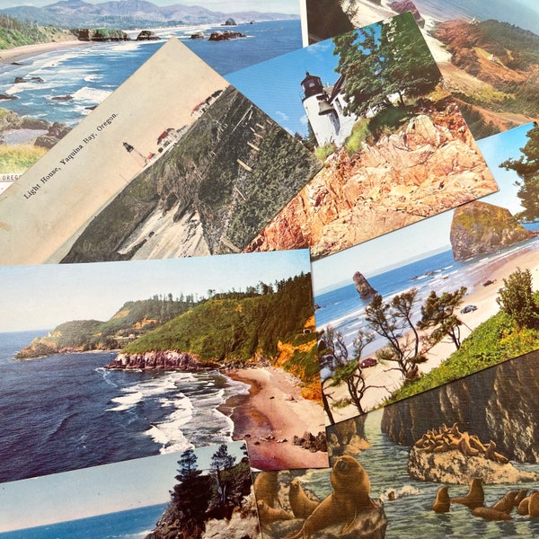 Seaside Postcards - Etsy
