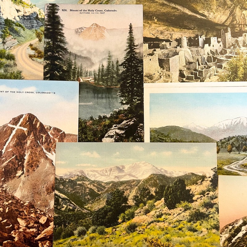 Colorado Postcards - Etsy