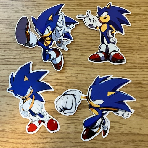Sonic the Hedgehog Wall Sticker Tails - Etsy