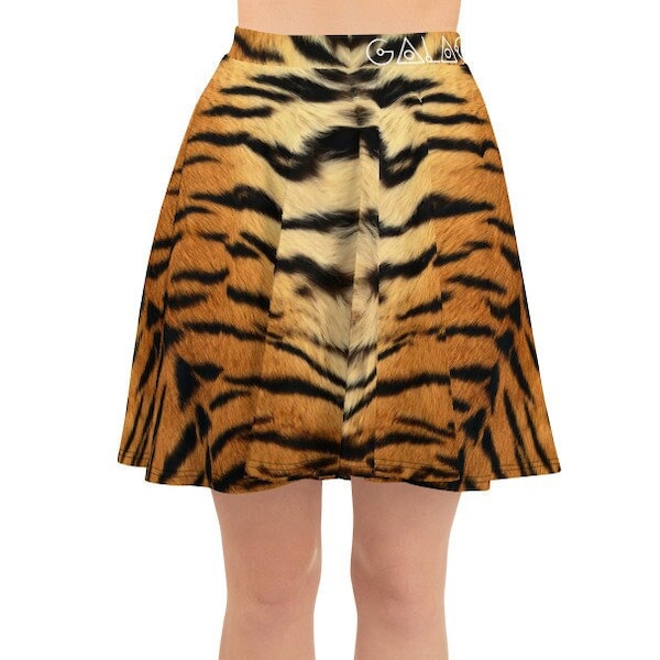 Tiger Stripe Skirt - Etsy