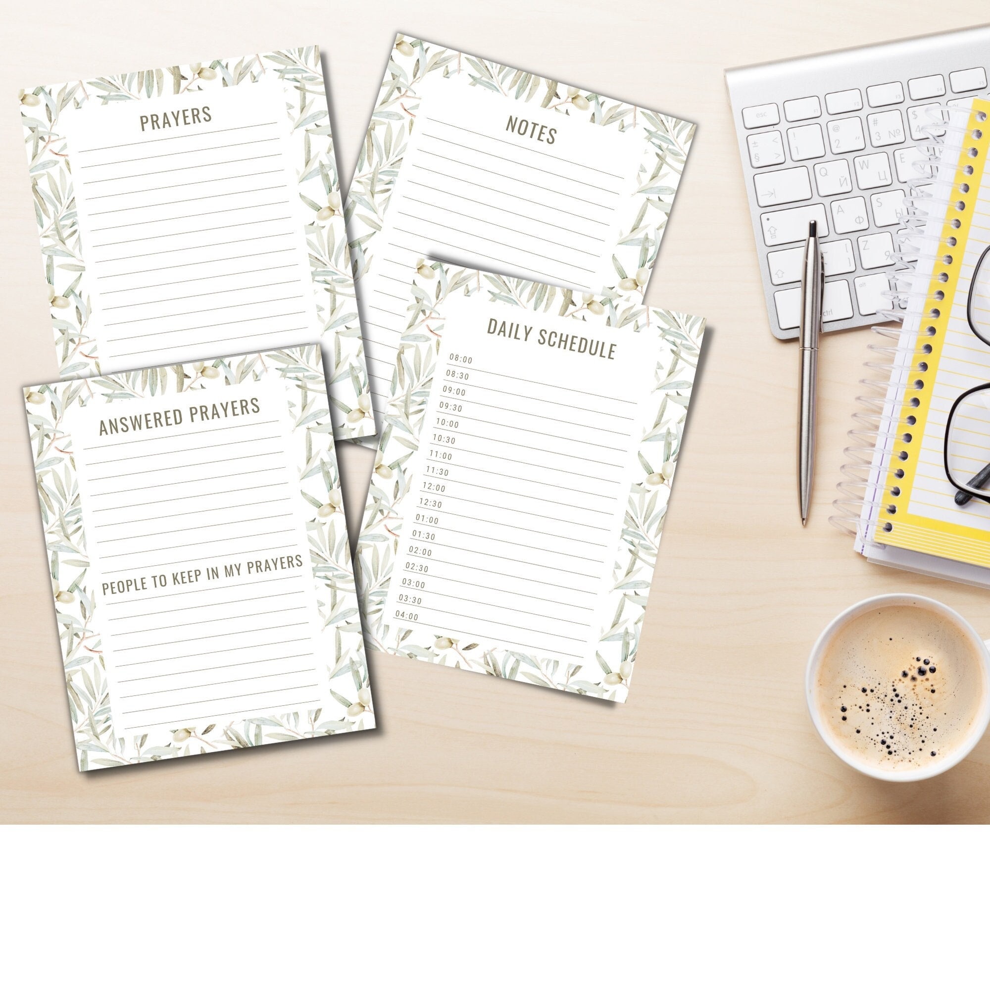 Prayer Sheets, Digital Download, Bible Study, Faith Based Stationary ...