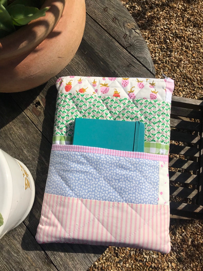 Handmade Quilted Patchwork Laptop Case – Made to Order & One of a Kind ...
