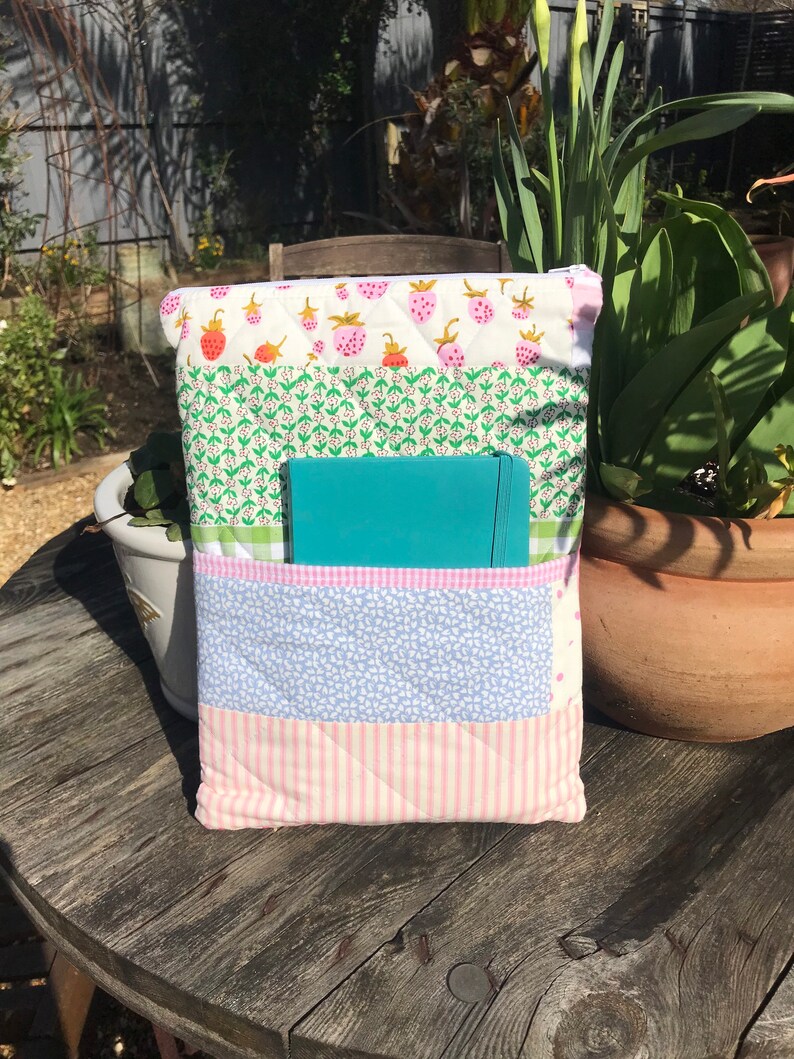 Handmade Quilted Patchwork Laptop Case – Made to Order & One of a Kind ...