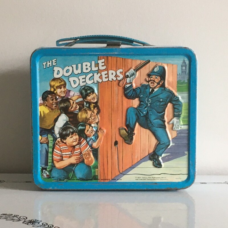 Vintage Lunch Box - Etsy