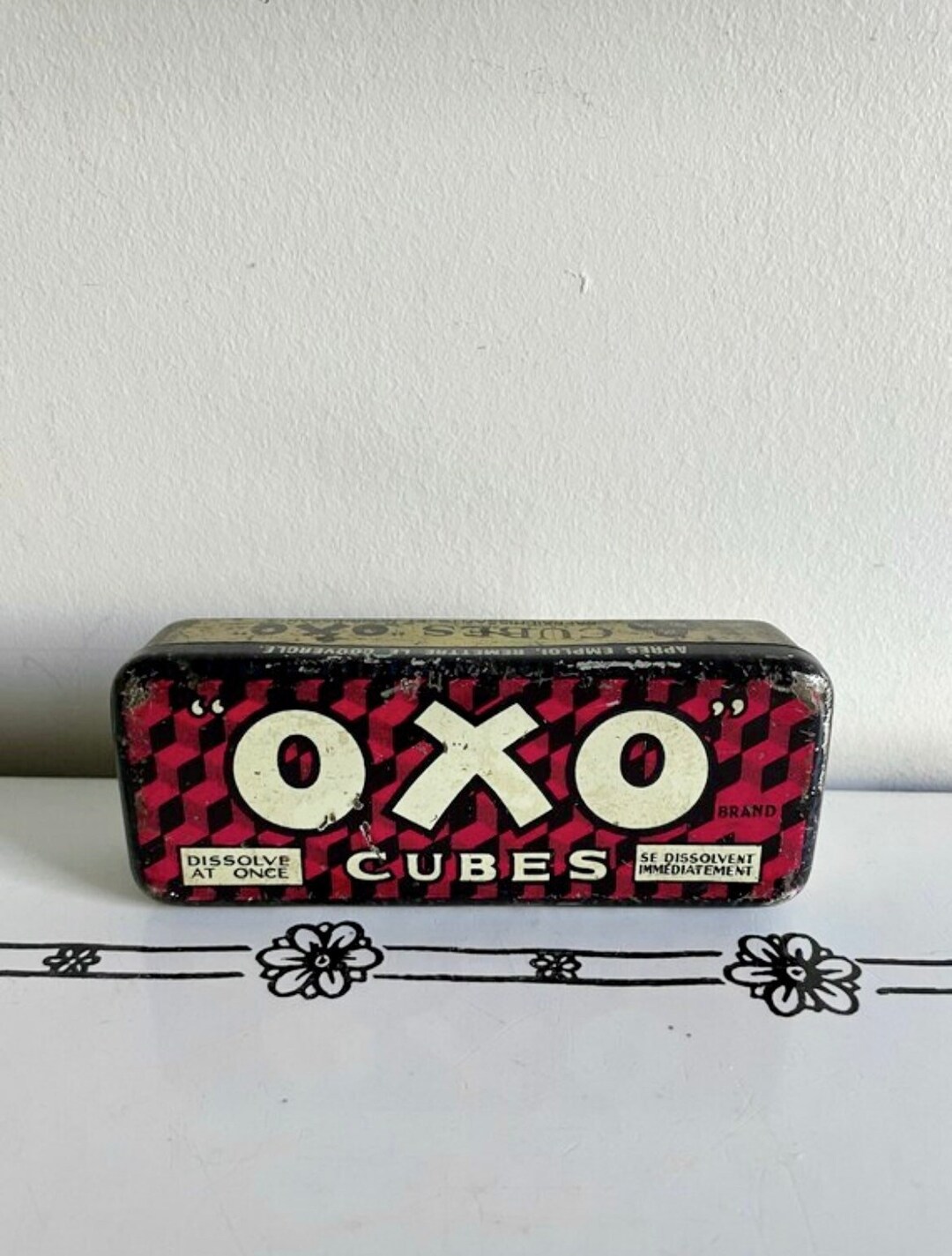 Vintage OXO Cubes Tin Manufactured by OXO Brand LTD London England - Etsy