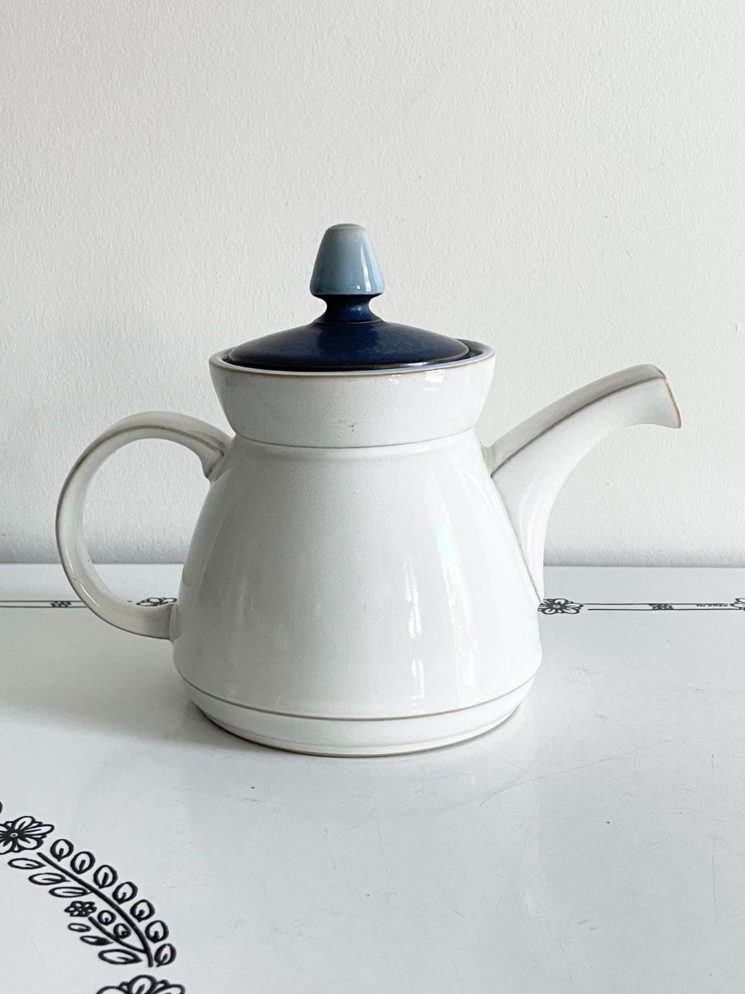 Vintage Discontinued Stoneware Pottery Denby Blue Jetty Pattern Small ...