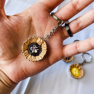 Bottle Cap Pie Keychains - Pumpkin, Cherry, Blueberry, Chocolate, Lemon ...