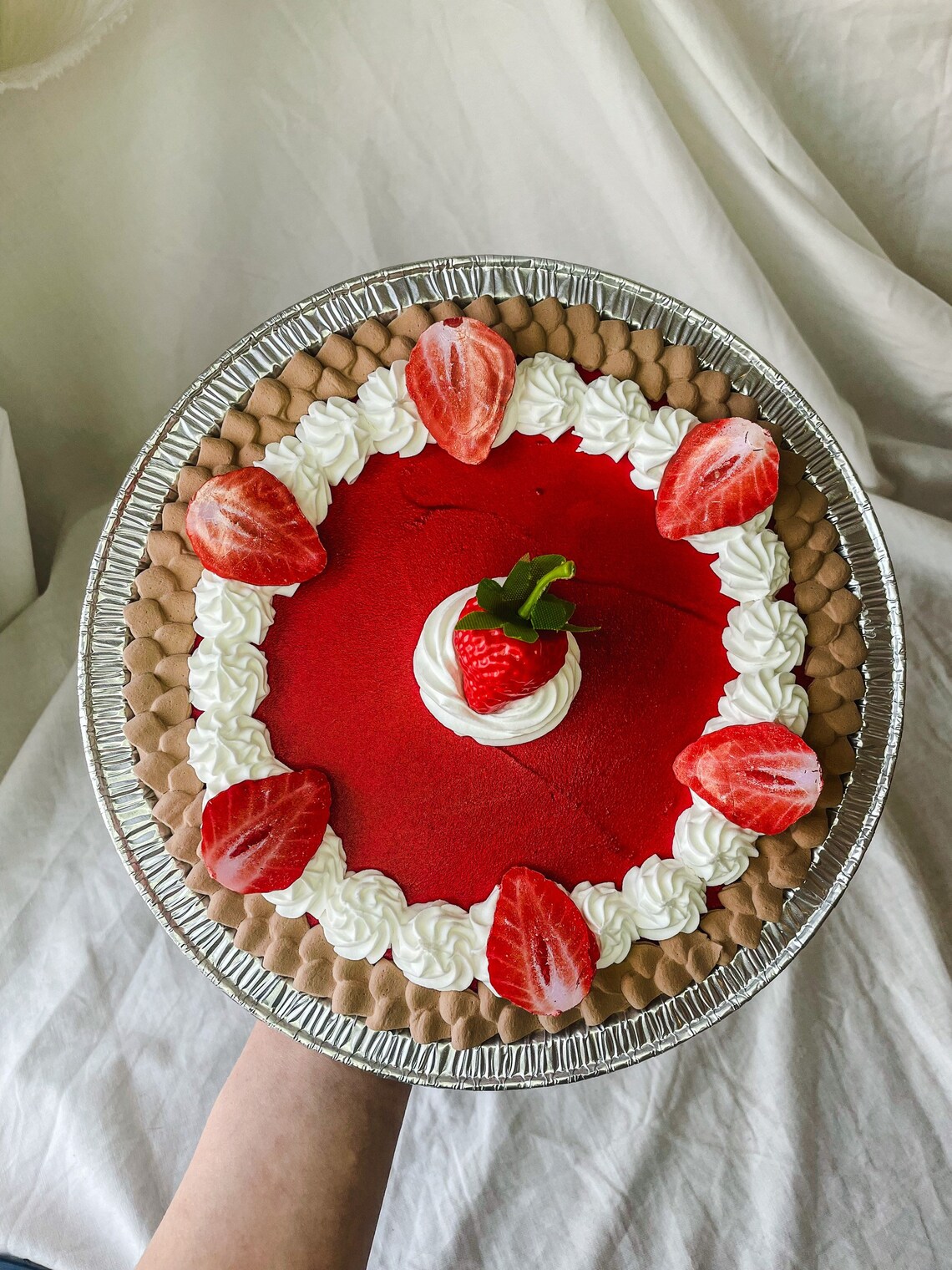 Customizable 8inch Fake Pies Cherry Blueberry and - Etsy