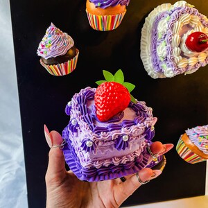 Customizable Mini Fake Cake Magnets - Etsy