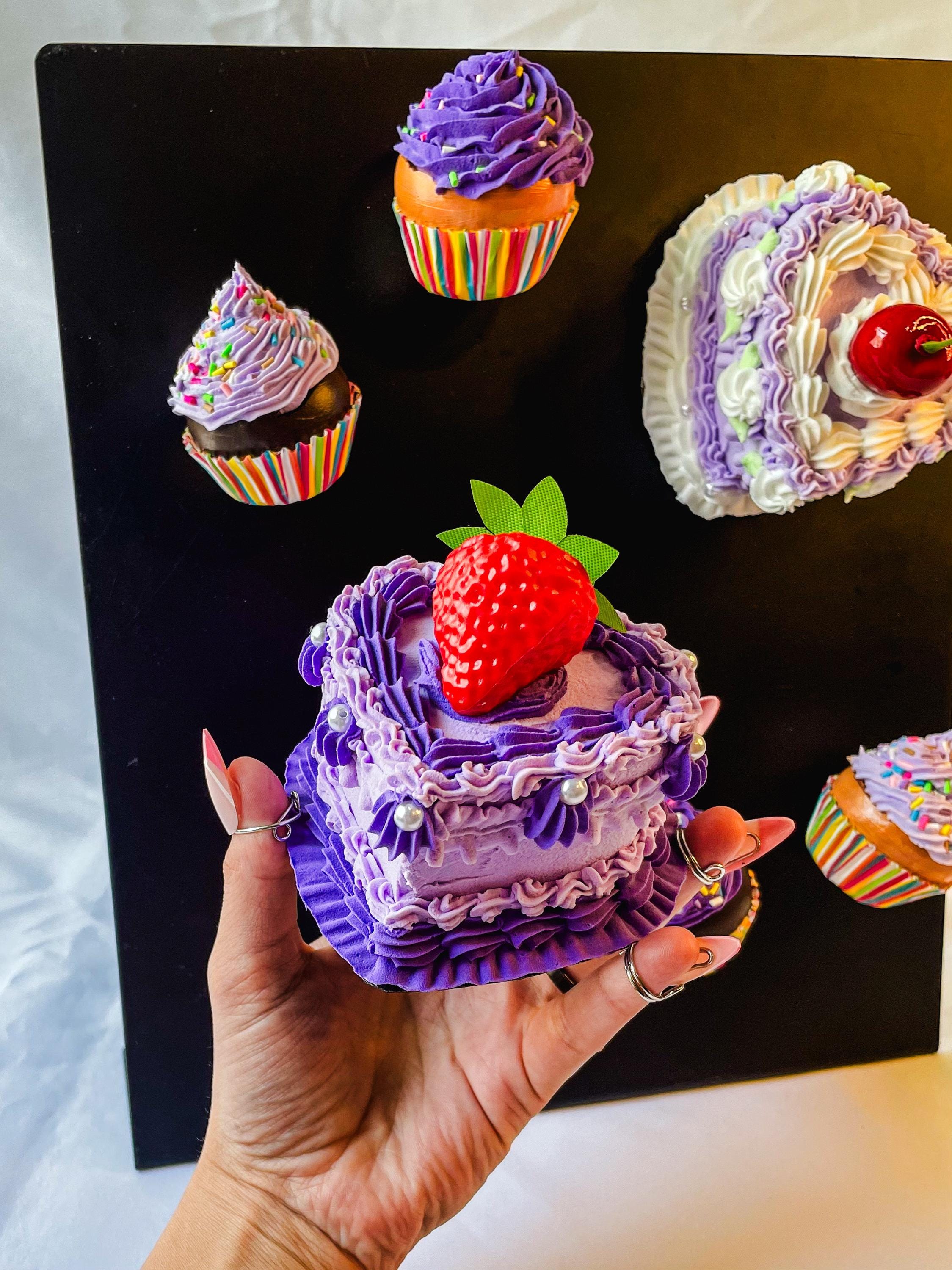 Customizable Mini Fake Cake Magnets - Etsy