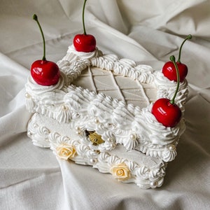 Vintage Cherry Fake Cake Boxes - Etsy
