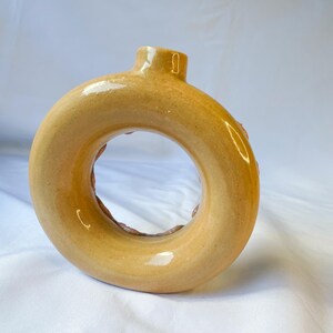 Ceramic Donut Vase - Etsy