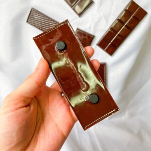 Chocolate Bar Fridge Magnets - 3 Pack - Etsy