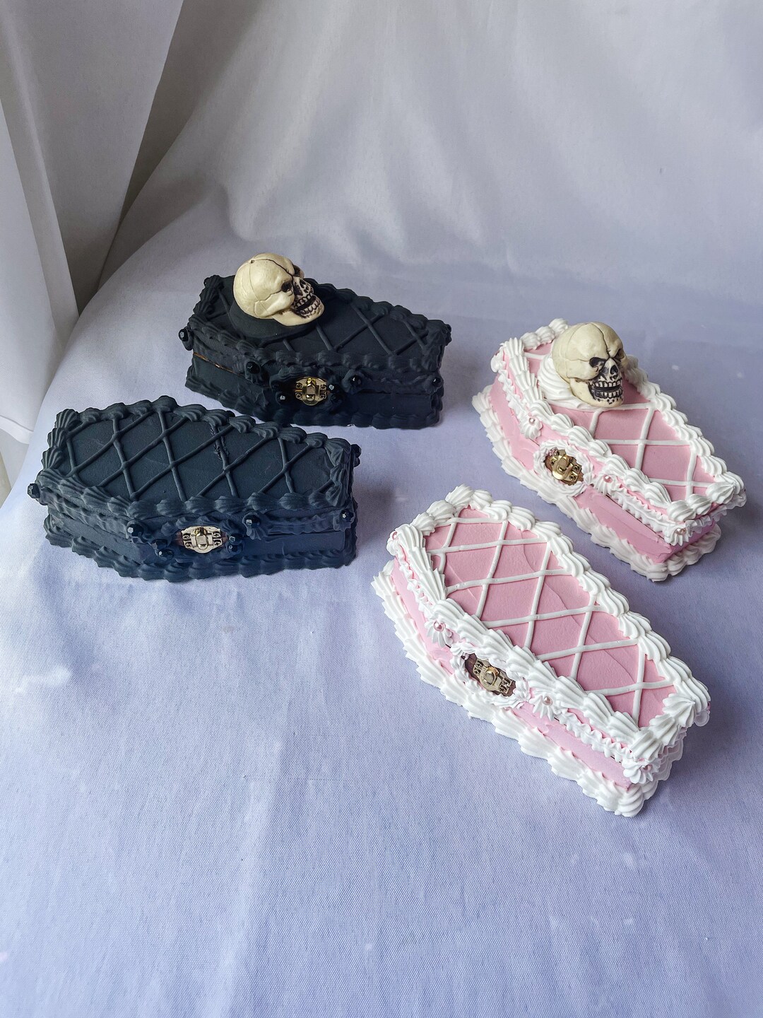 Coffin Fake Cake Box - Etsy