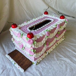 Vintage Pink Fake Cake Tissue Box Holders - Etsy