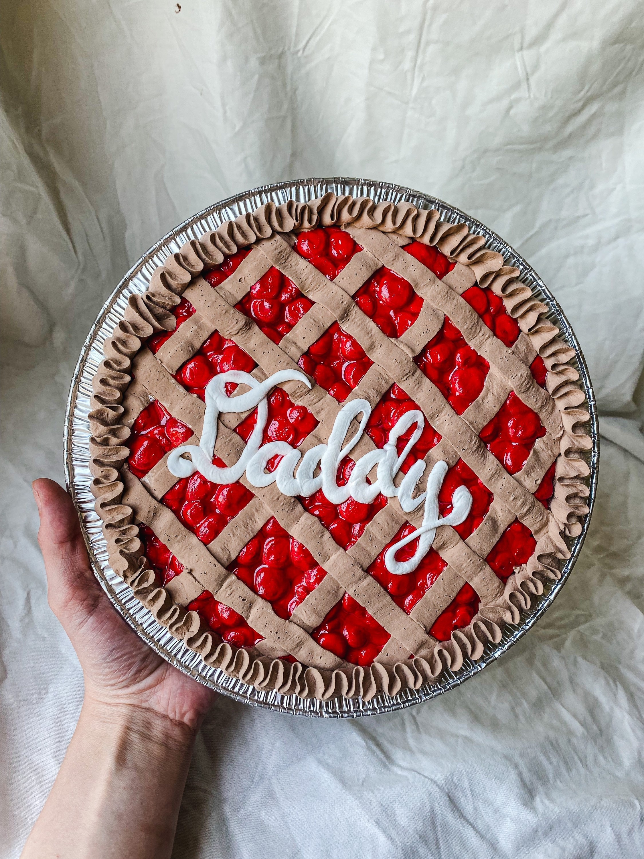 Customizable 8inch Fake Pies - Cherry, Blueberry, Strawberry ...