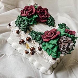 Floral Fake Cake Box - Etsy