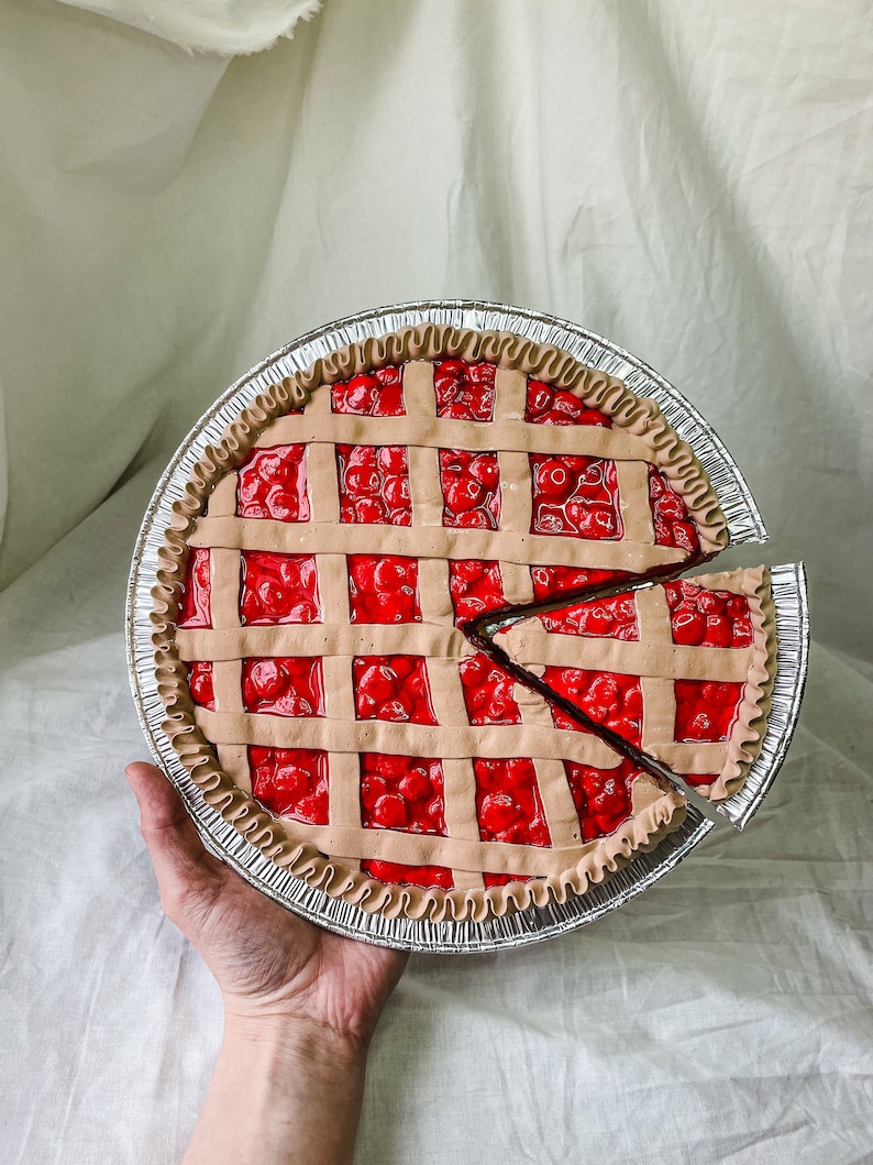 Customizable 8inch Fake Pies - Cherry, Blueberry, Strawberry ...