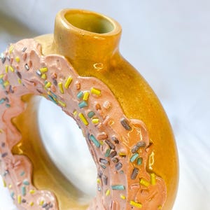 Ceramic Donut Vase - Etsy