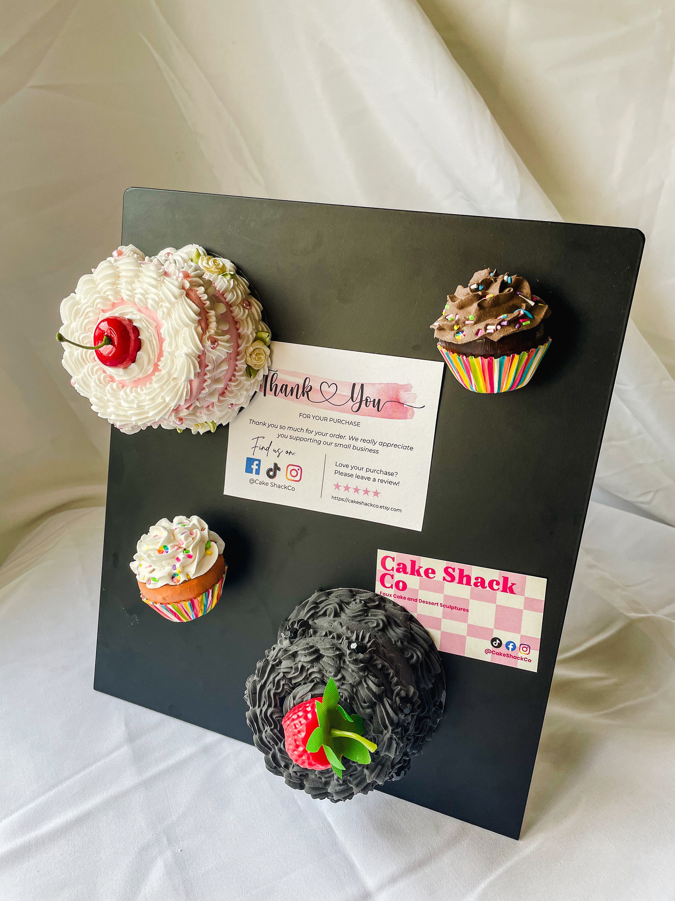 Customizable Mini Fake Cake Magnets - Etsy