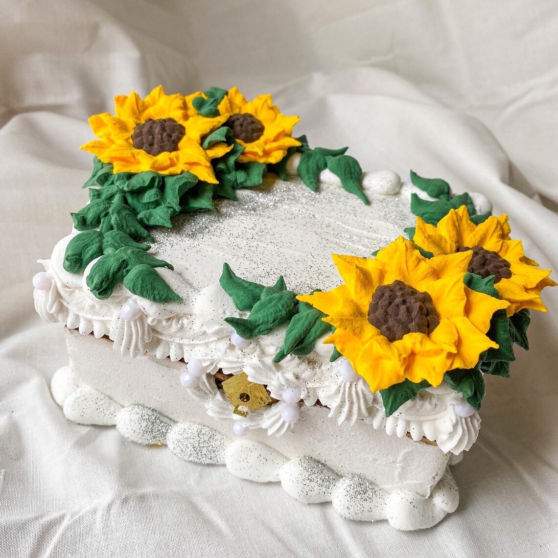 Floral Fake Cake Box - Etsy