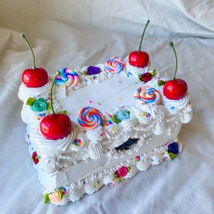 Vintage Cherry Fake Cake Boxes - Etsy