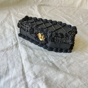 Coffin Fake Cake Box - Etsy