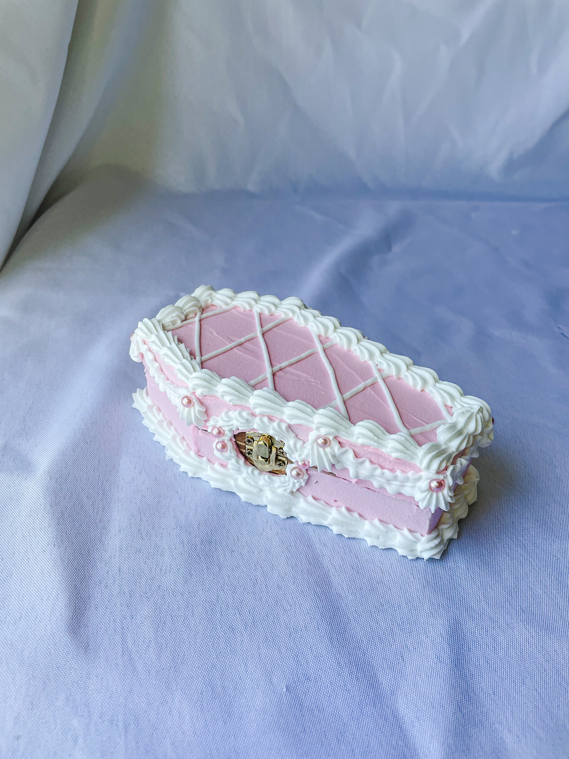 Coffin Fake Cake Box - Etsy