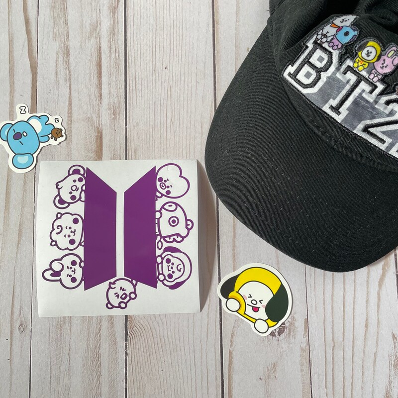Bt21 Stickers - Etsy