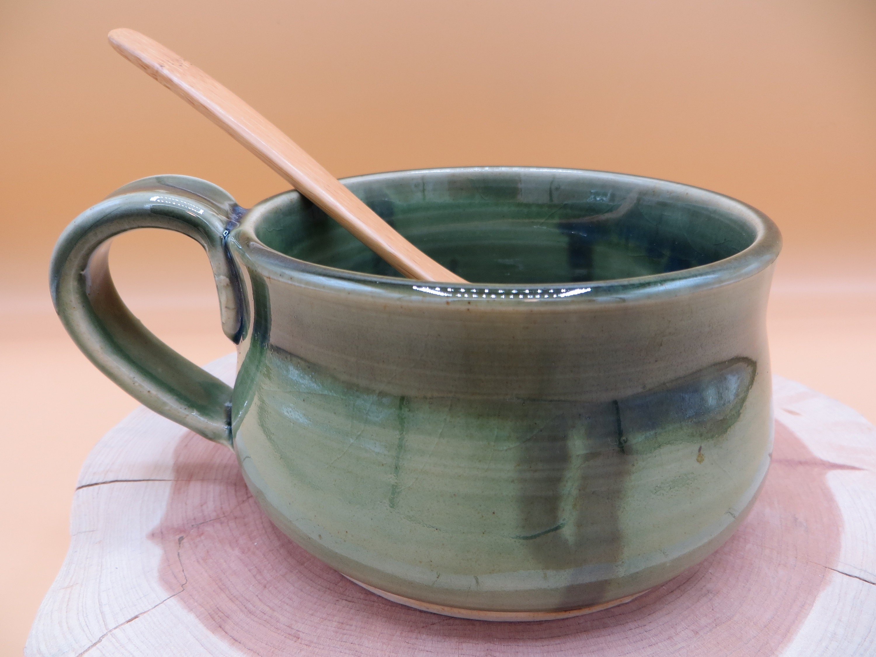 Large Soup/chili Mug Handmade Ceramic Pottery - Etsy