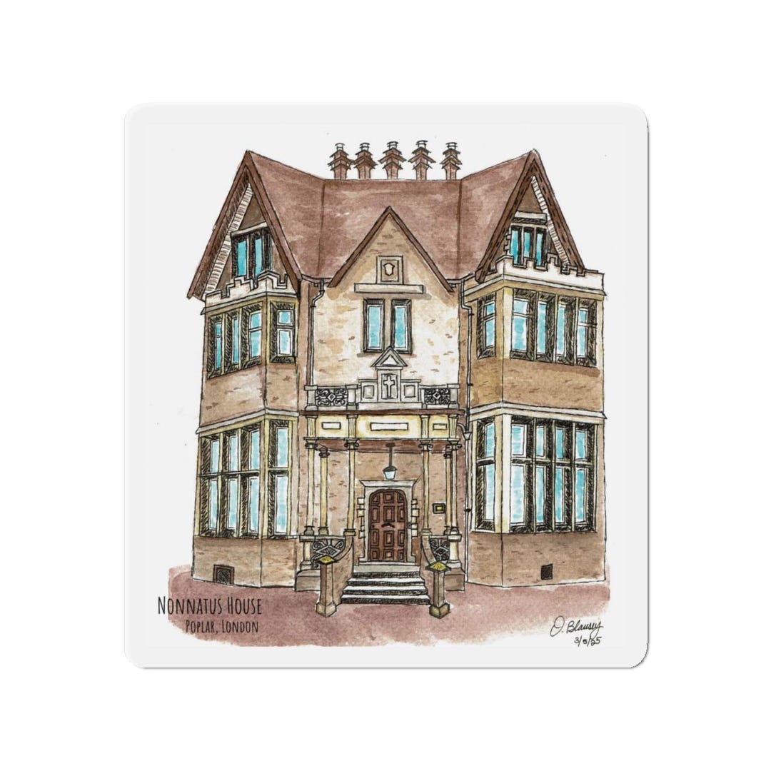 Call the Midwife- Nonnatus House, Hand Painted Watercolor, Home Decor ...