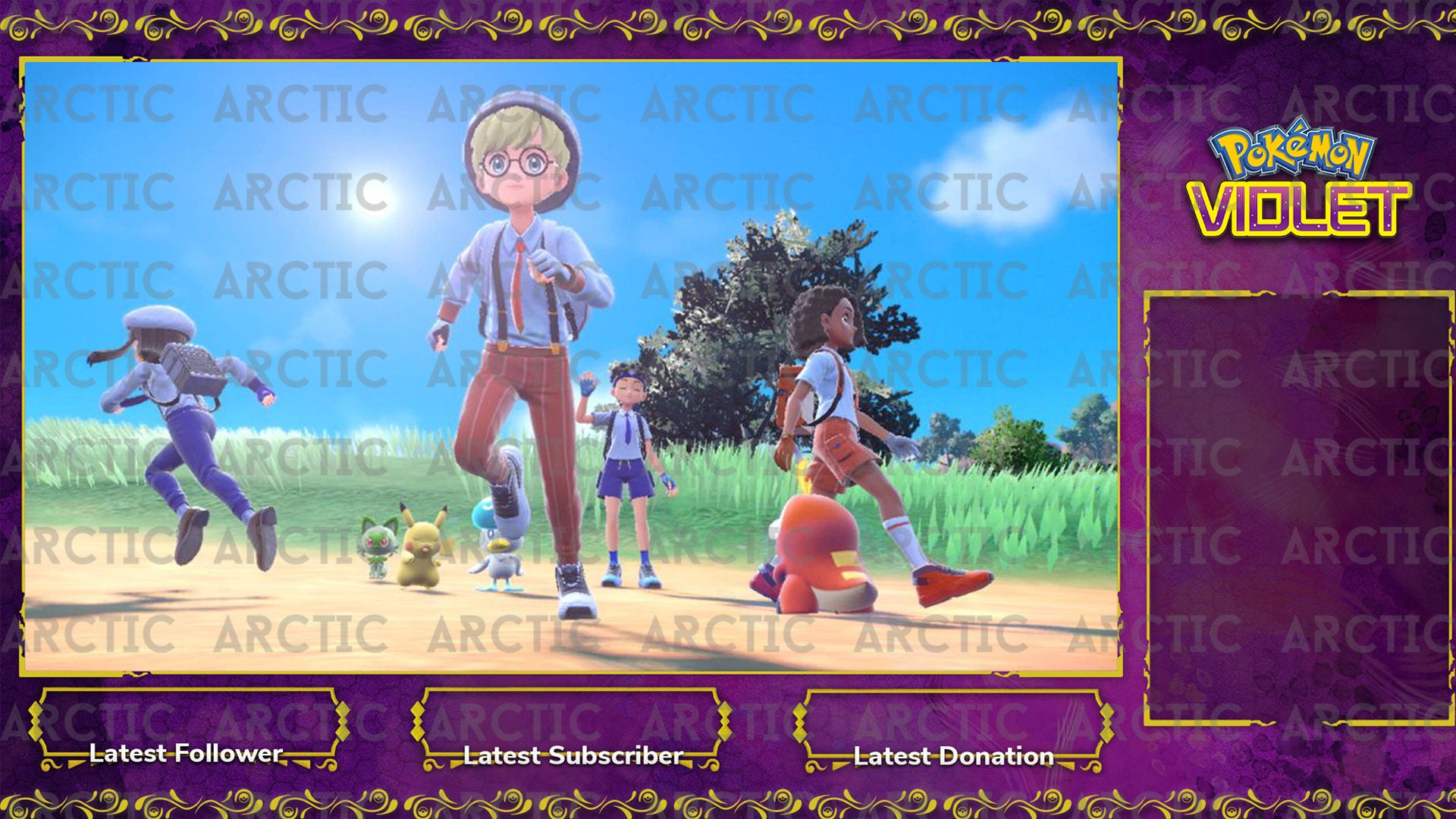 Pokémon Scarlet & Violet Overlay/layout for Youtube/twitch - Etsy Ireland