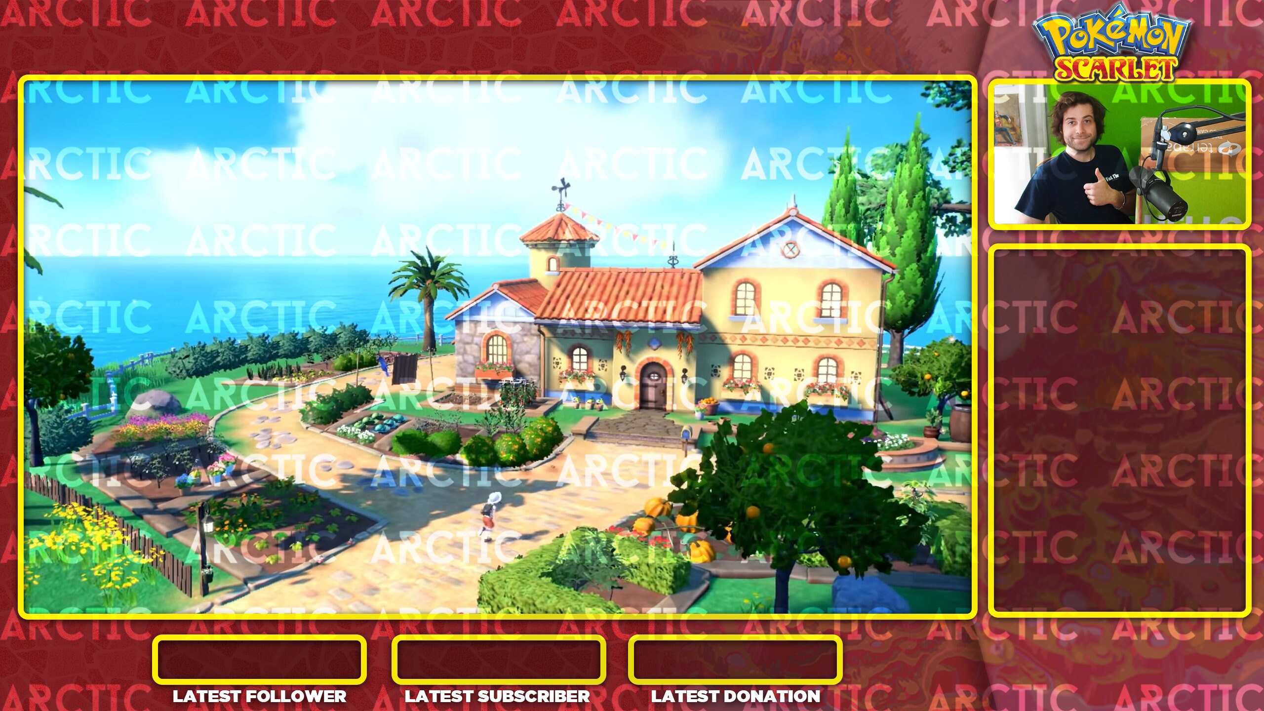 Pokémon Scarlet Overlay/layout for Youtube/twitch - Etsy