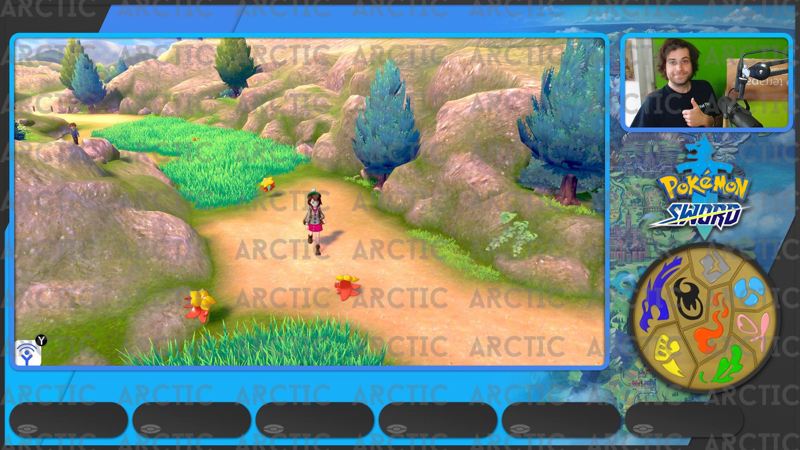 Pokémon Sword Overlay/layout for Youtube/twitch - Etsy