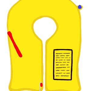 Life Vest Stickers - Etsy