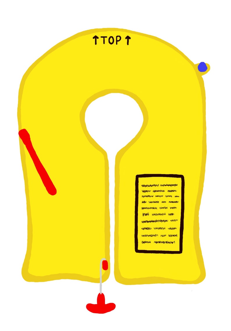 Life Vest Stickers - Etsy