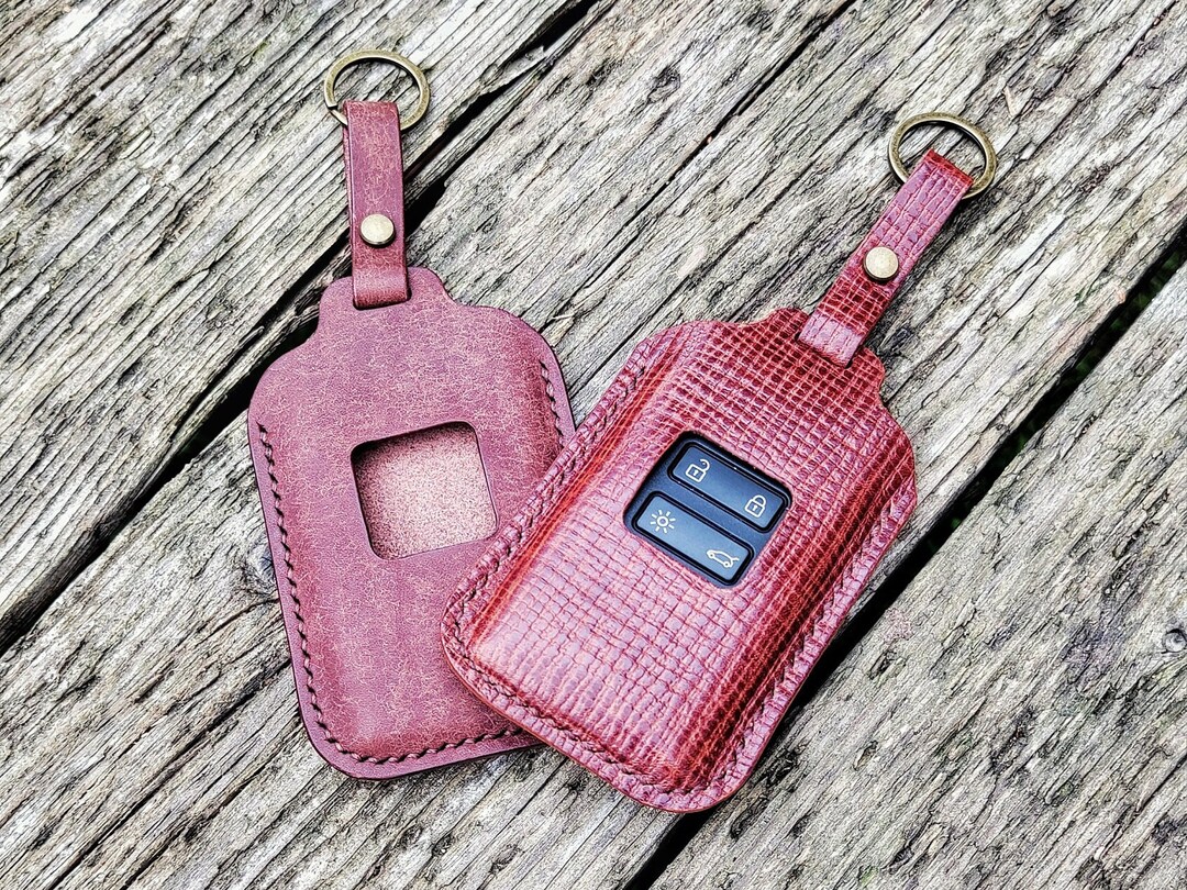 Leather Key Card Cover Renault Dacia Keycard Holder From Leather ...