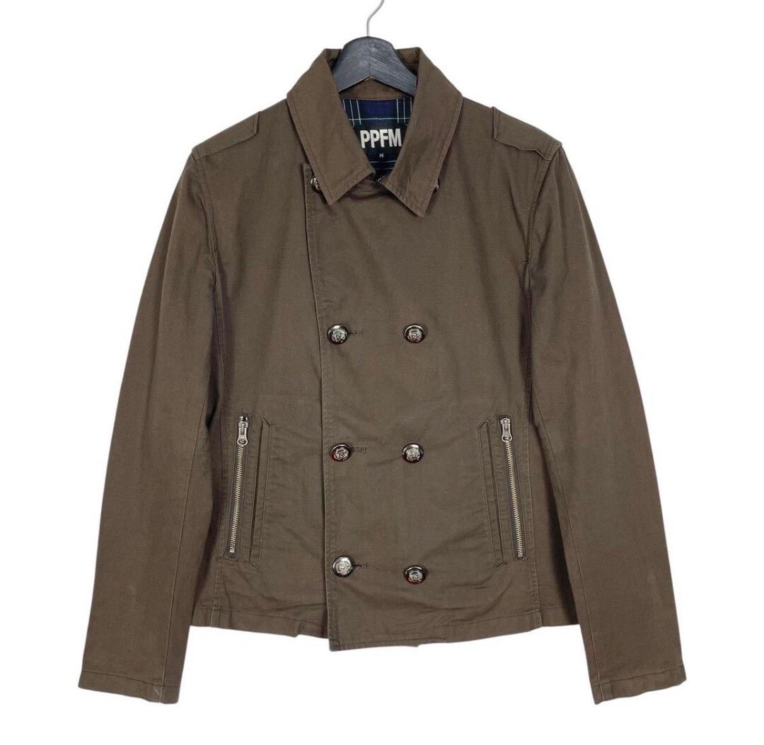 Vintage PPFM Peacoat Jacket: Japanese Brand Button Up, Size S - Etsy