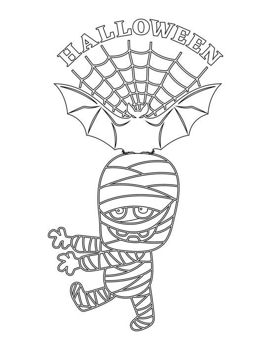 50+ Downloadable Halloween Coloring Pages/word Searches - Etsy