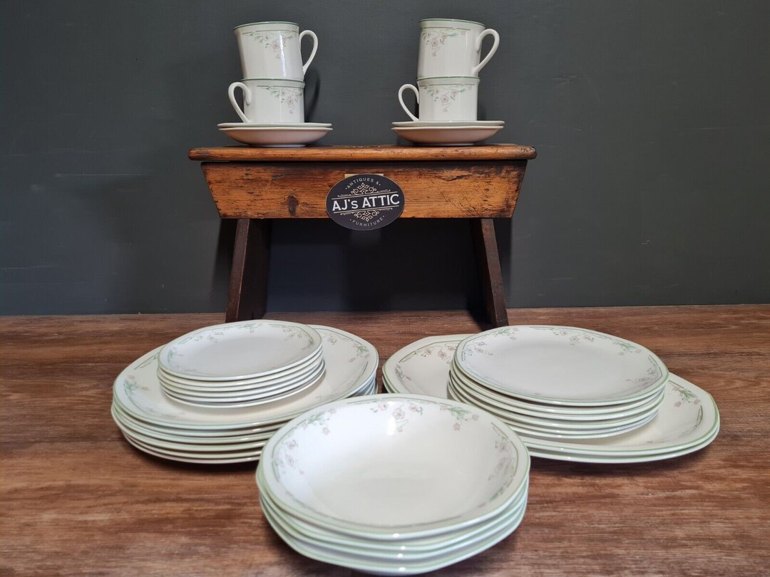 Vintage Royal Doulton Caprice Dinner Set Inc 2 X Oval Serving Plates - Etsy