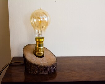 Log Cabin Lamp - Etsy