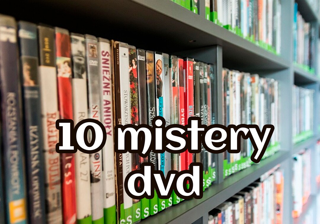 10 Random Mystery Video DVD Movie Tv Show Film Bundle Lot Box - Etsy