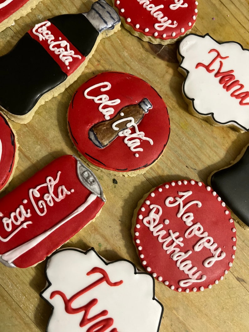 Coca Cola Cookies - Etsy